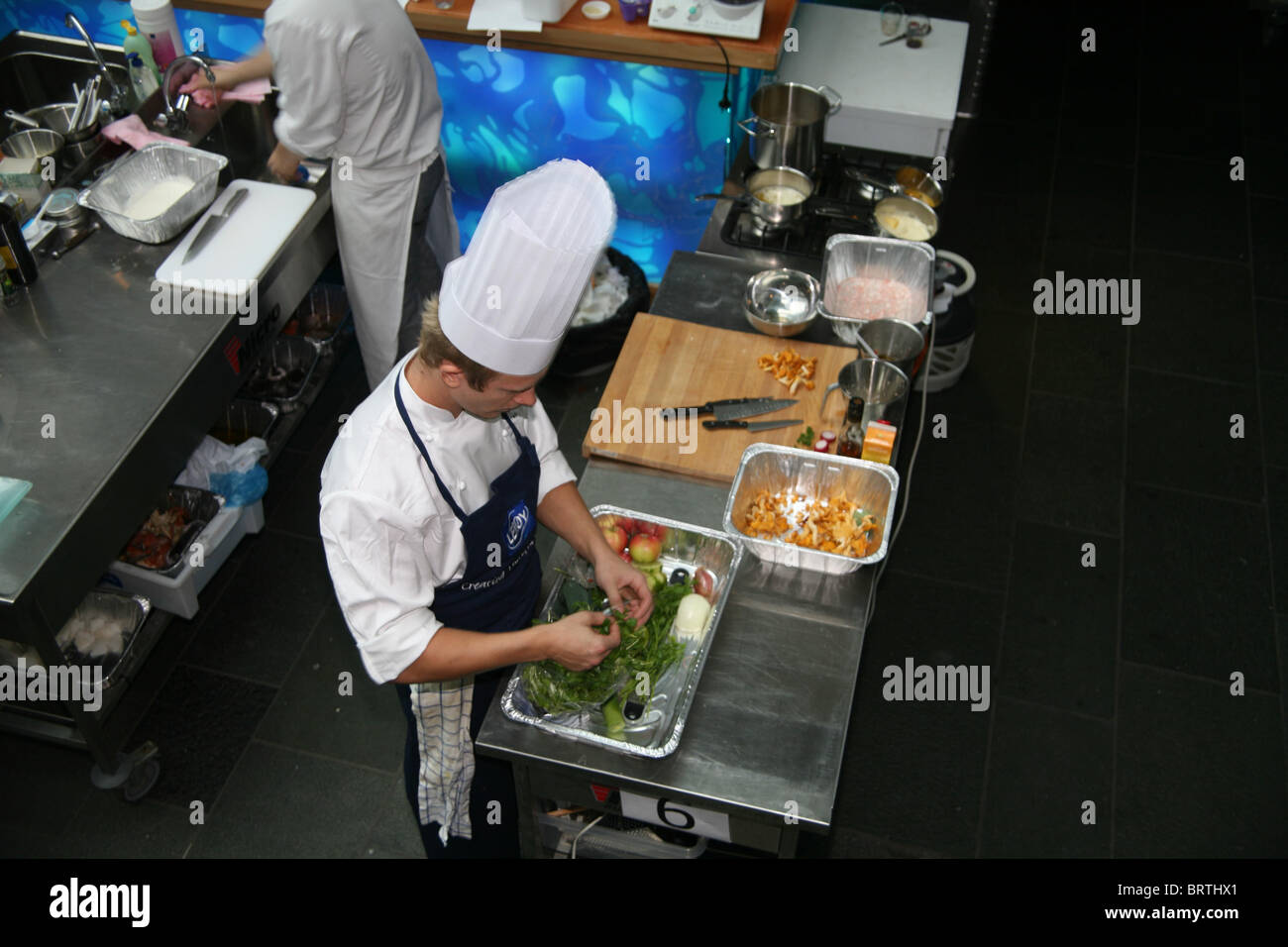 Chefs competition in Bergen during the food festival Stock Photo - Alamy