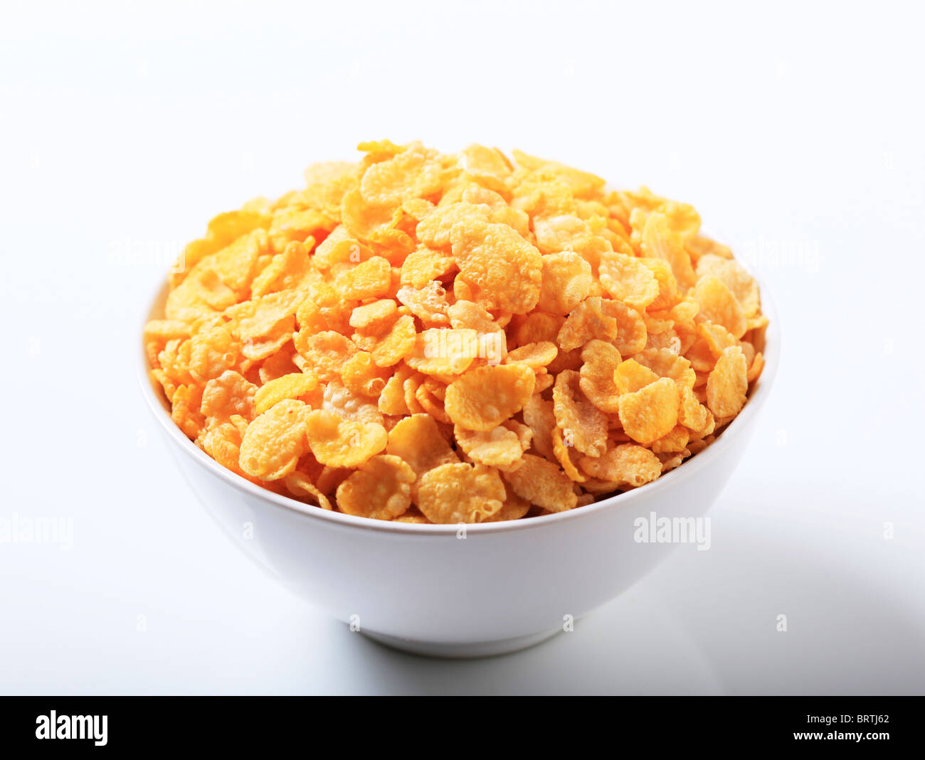 Bowl of corn flakes Stock Photo - Alamy