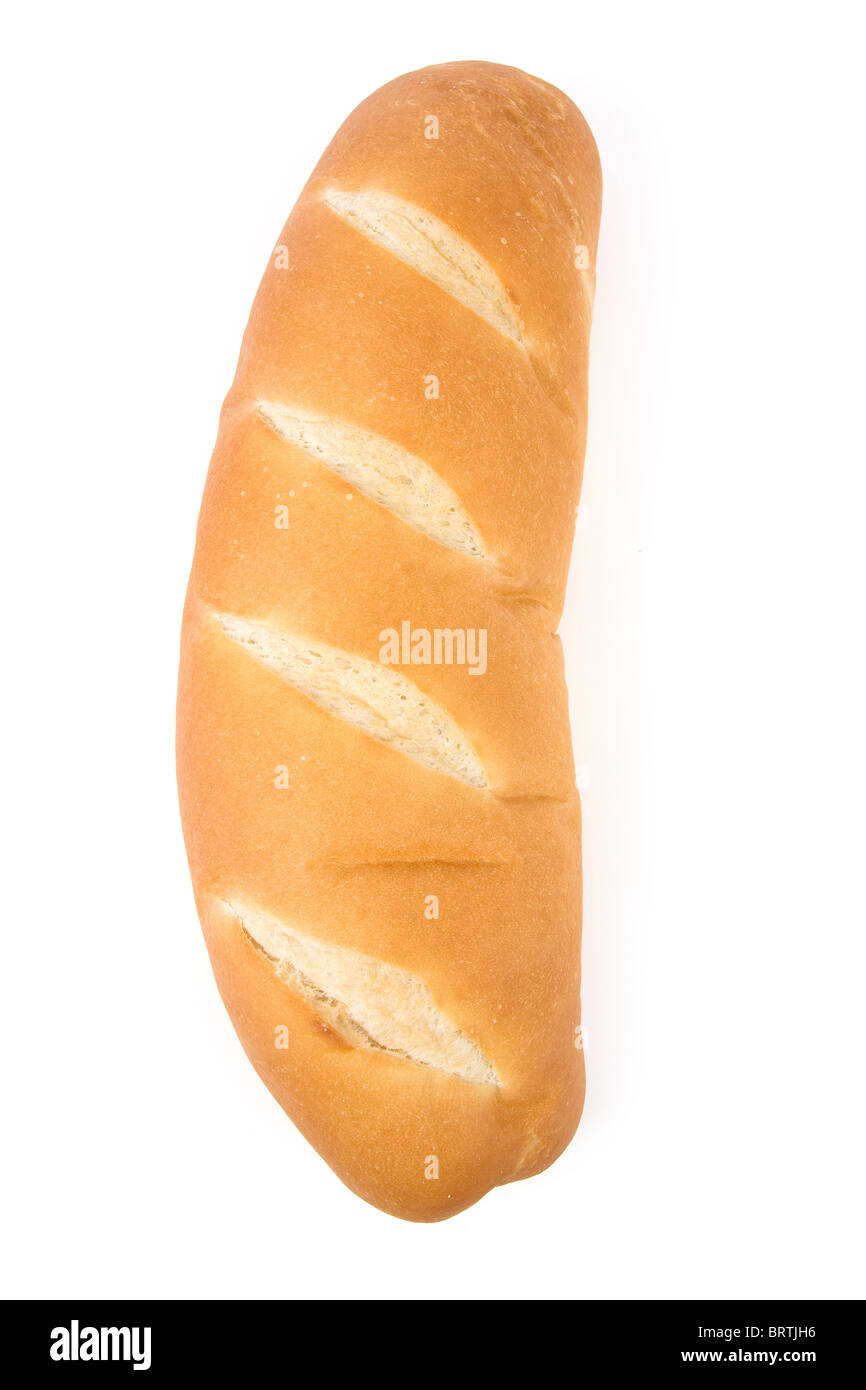 a Loaf of Bread close up shot, isolated Stock Photo - Alamy