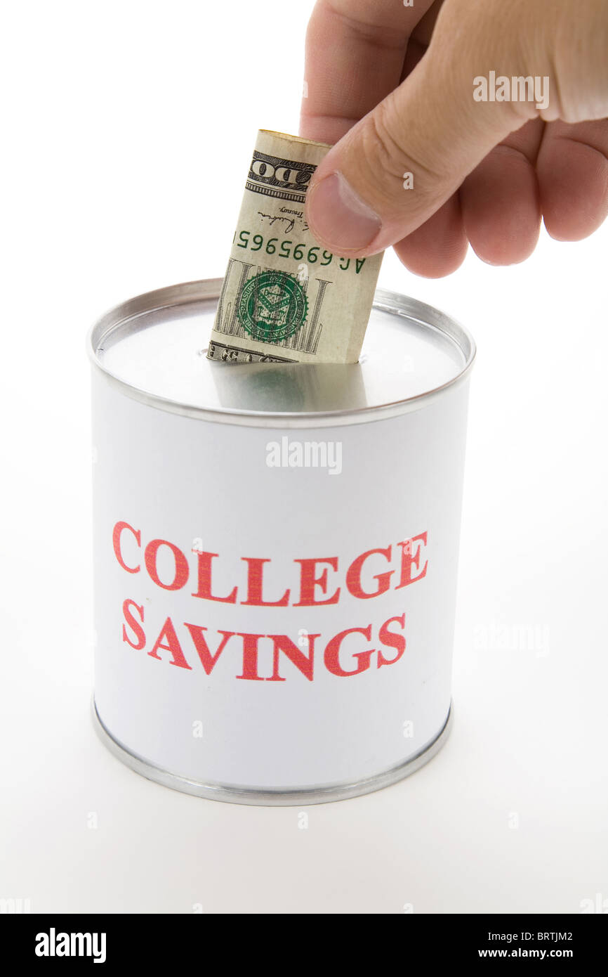 College Savings, concept of saving for college Stock Photo - Alamy