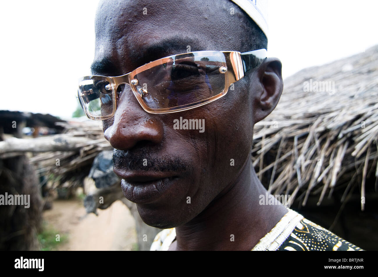 Faces of Benin Stock Photo - Alamy