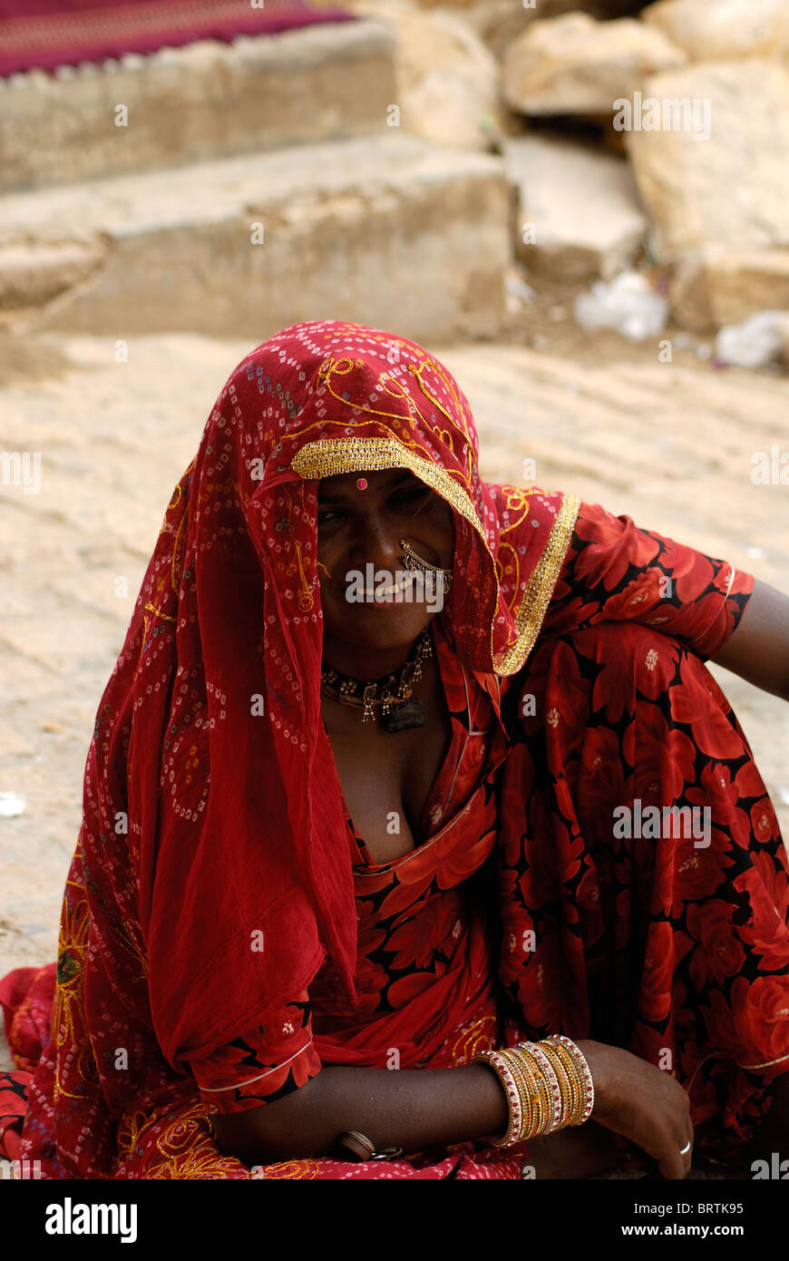 Ghunghat hi-res stock photography and images - Alamy