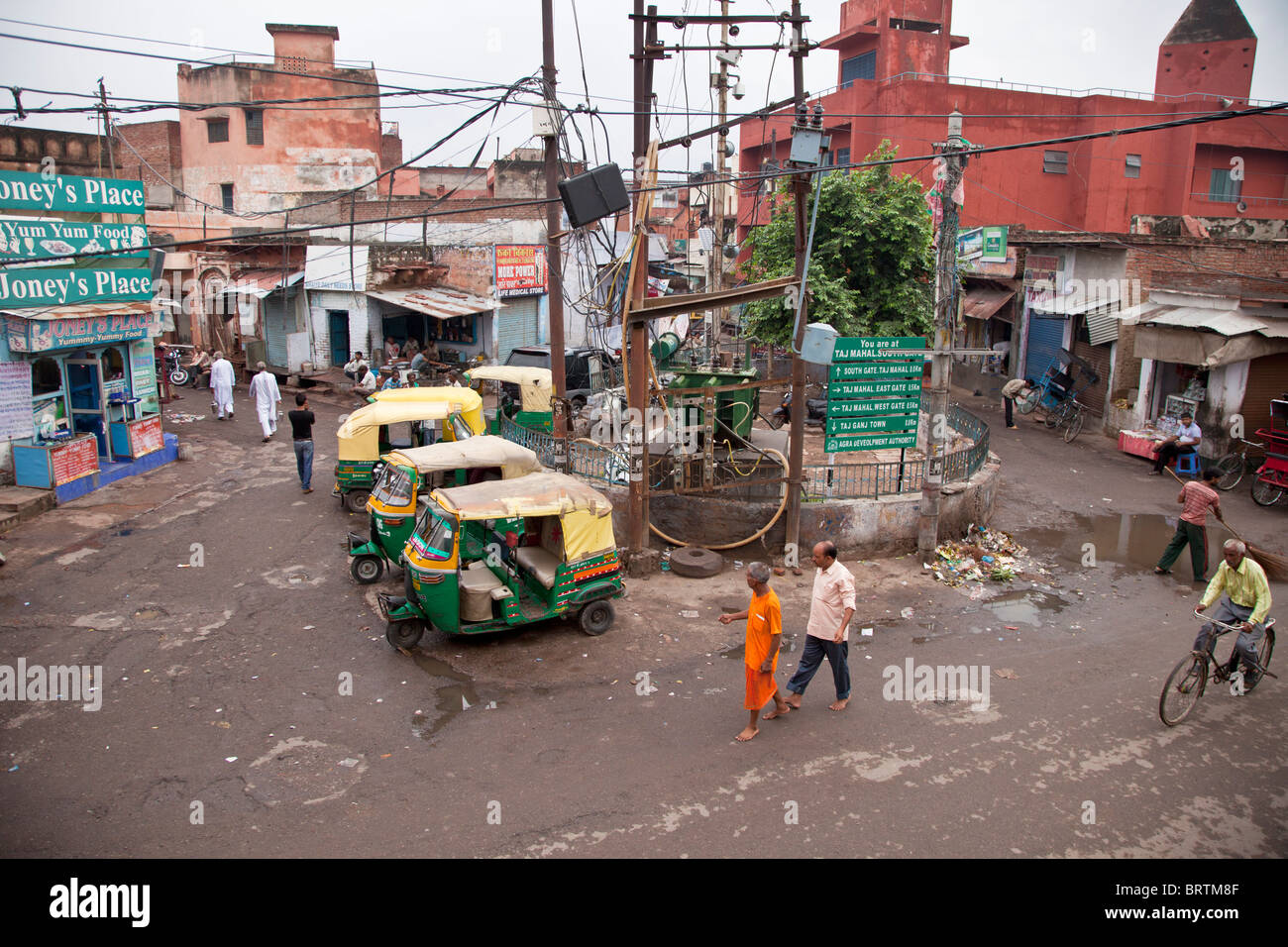 The streets of India Stock Photo - Alamy