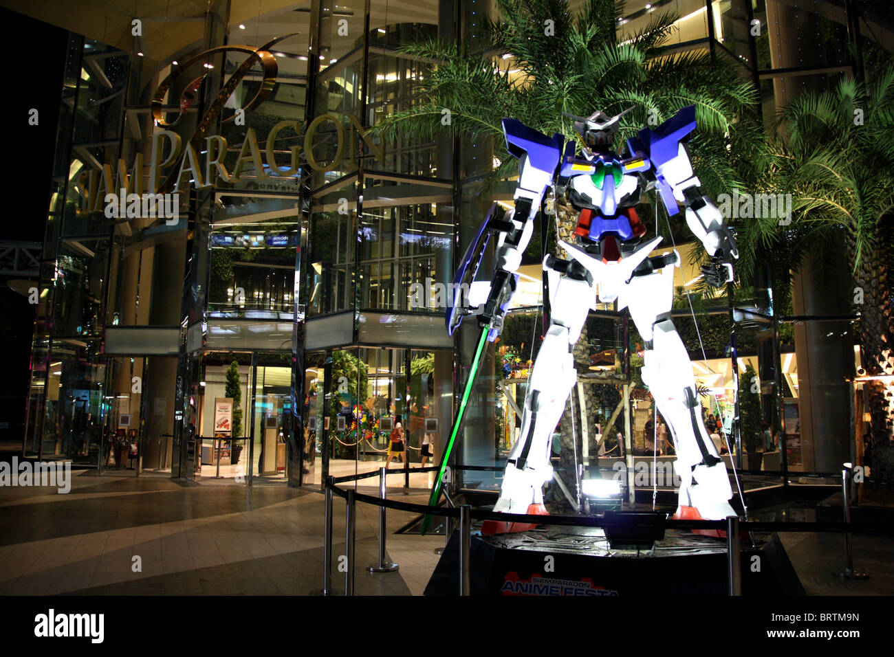 Japanese Manga Figure , Siam Paragon , Bangkok , Thailand Stock Photo ...