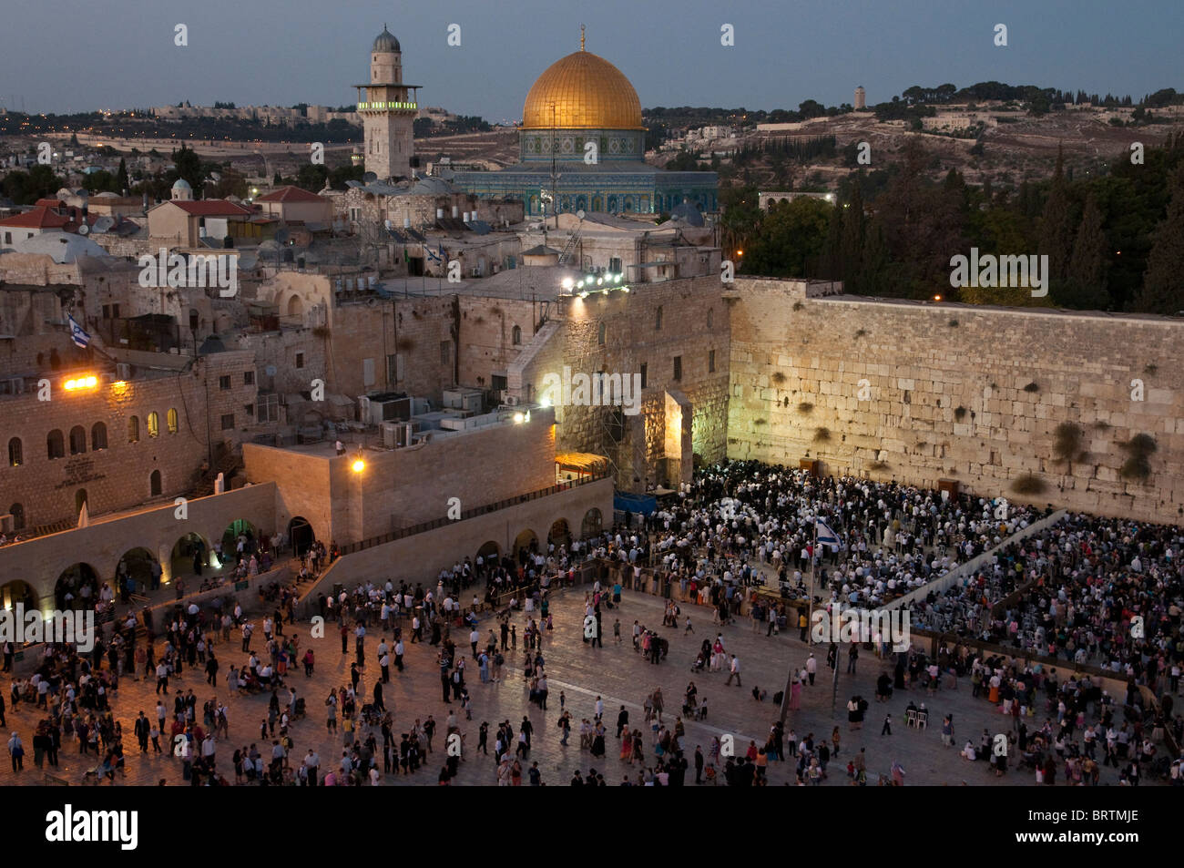 Panorama western wall jerusalem israel hi-res stock photography and ...