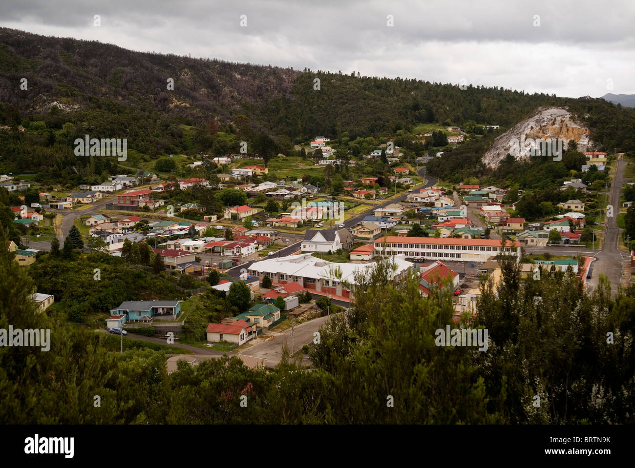 The unique mining town of Queenstown, Tasmania with its bizarre ...