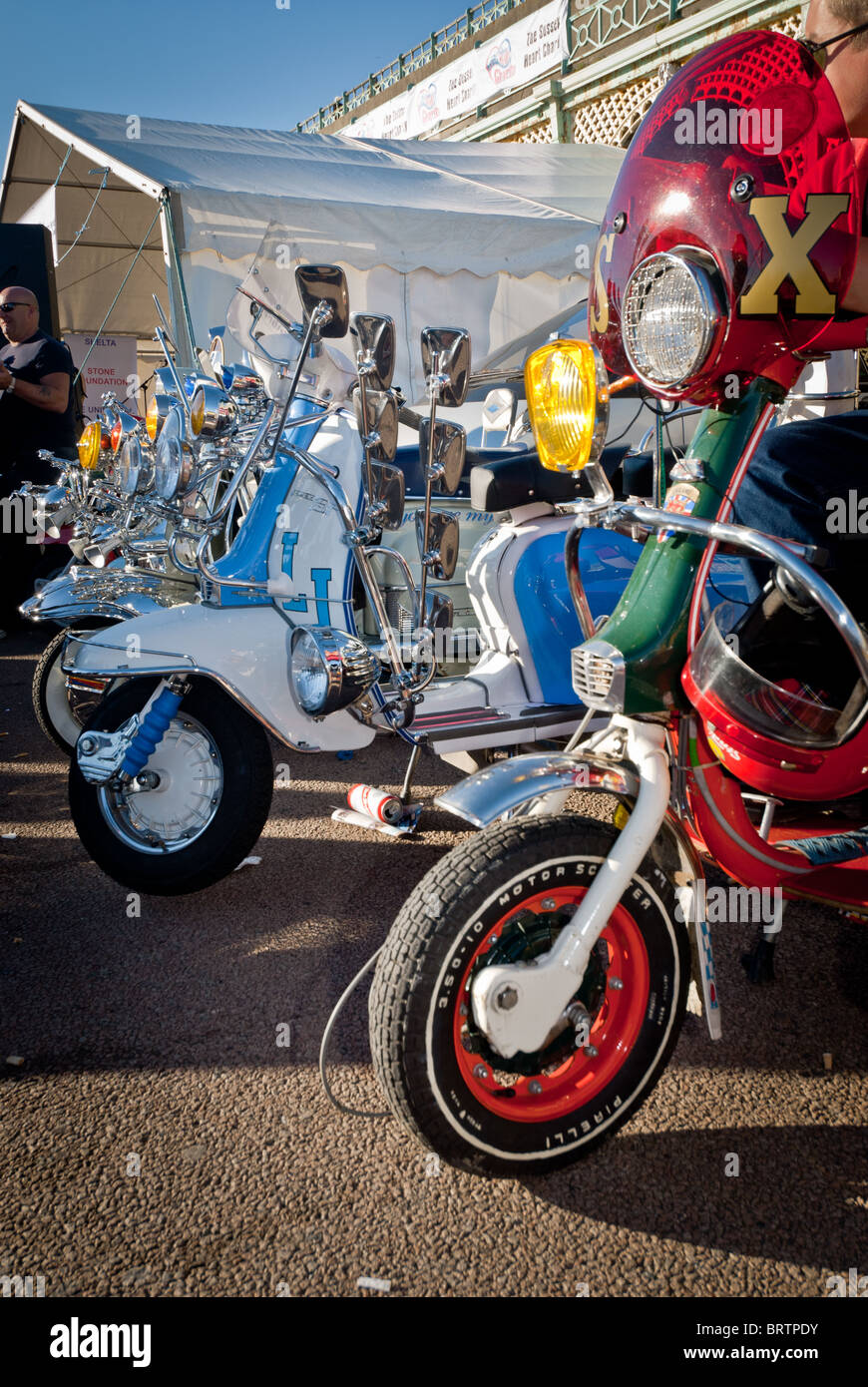 Lambretta rally hi-res stock photography and images - Alamy