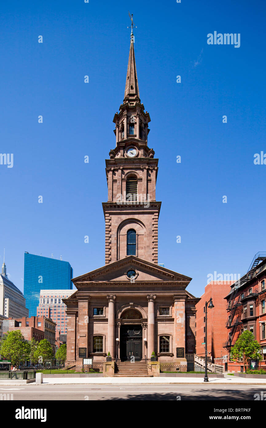 Arlington Street Church Boston MA Stock Photo - Alamy