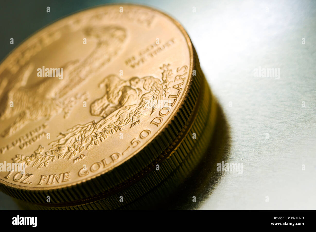 gold bullion coins Stock Photo - Alamy