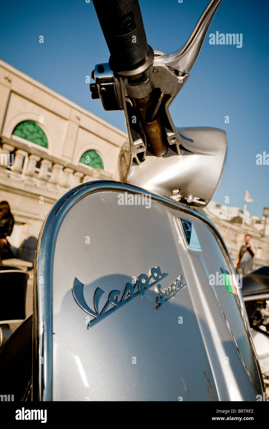 Vespa Super scooter Stock Photo - Alamy
