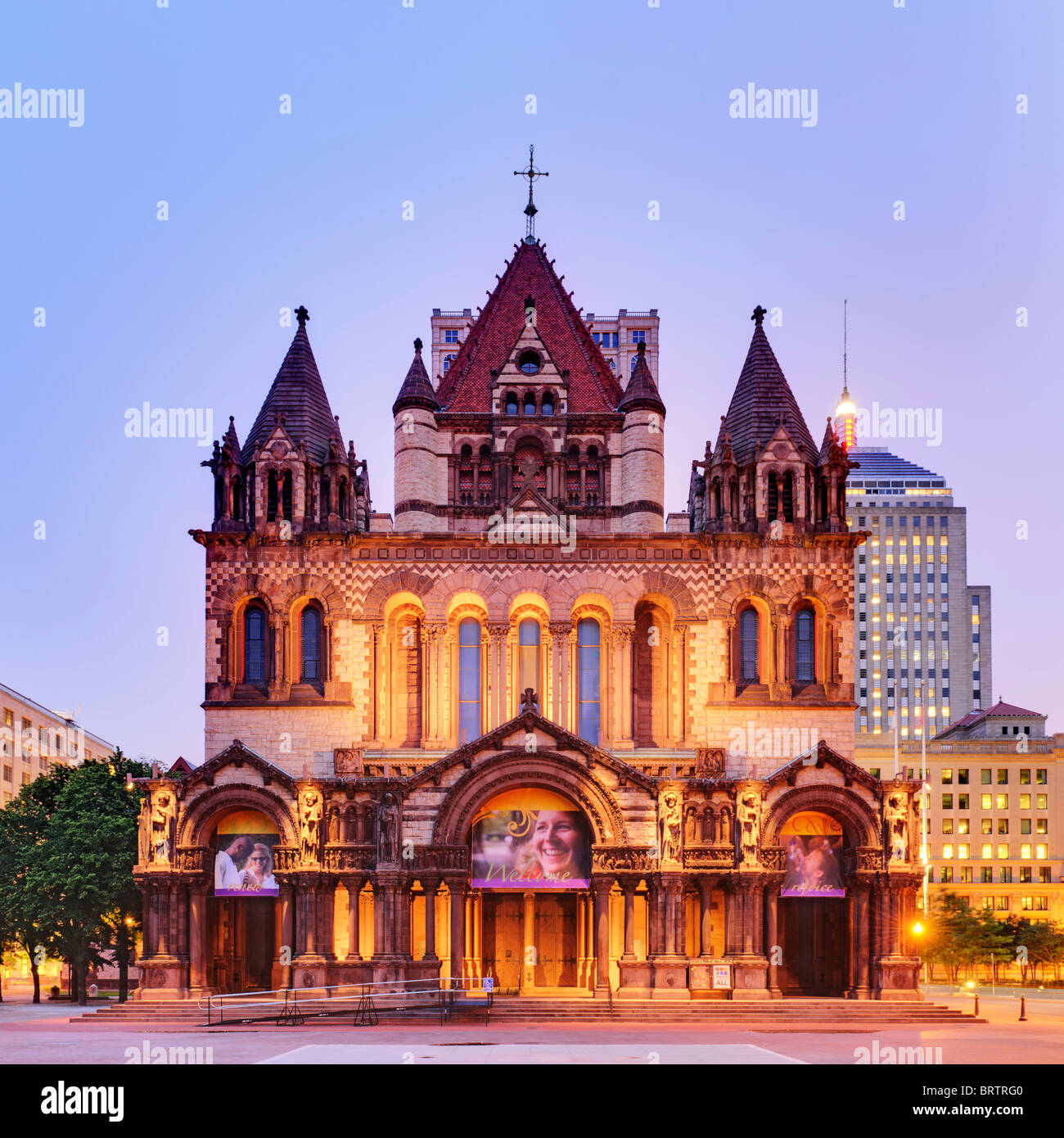 Trinity Church, Boston, MA Stock Photo - Alamy