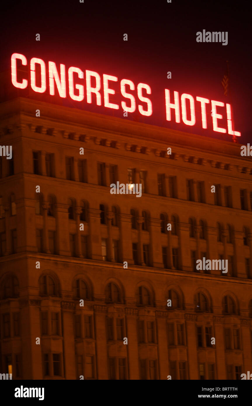 Congress hotel chicago illinois usa hi-res stock photography and images ...