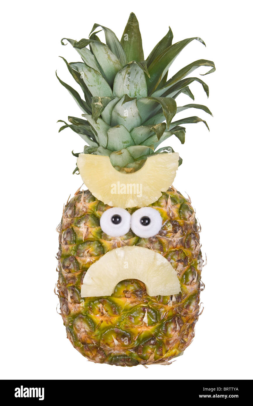 Pineapple eye Cut Out Stock Images & Pictures - Alamy