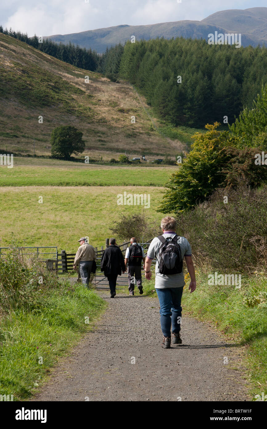 Hiking in the trossachs hi-res stock photography and images - Alamy