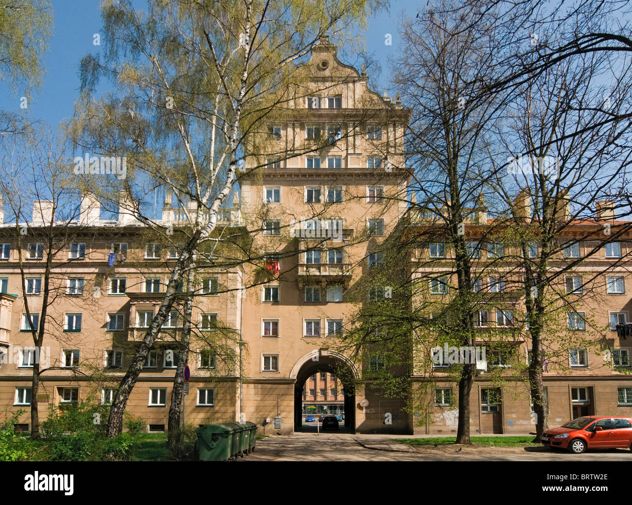 Apartment Building Built in Socialist Realism Architecture Style in ...