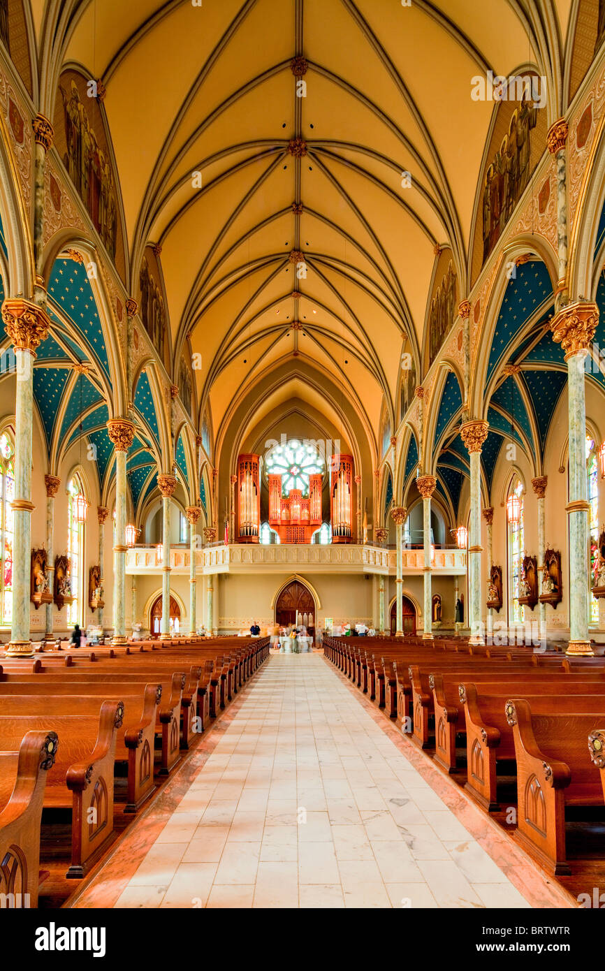 Cathedral of St. John the Baptist, Savannah, Georgia Stock Photo - Alamy