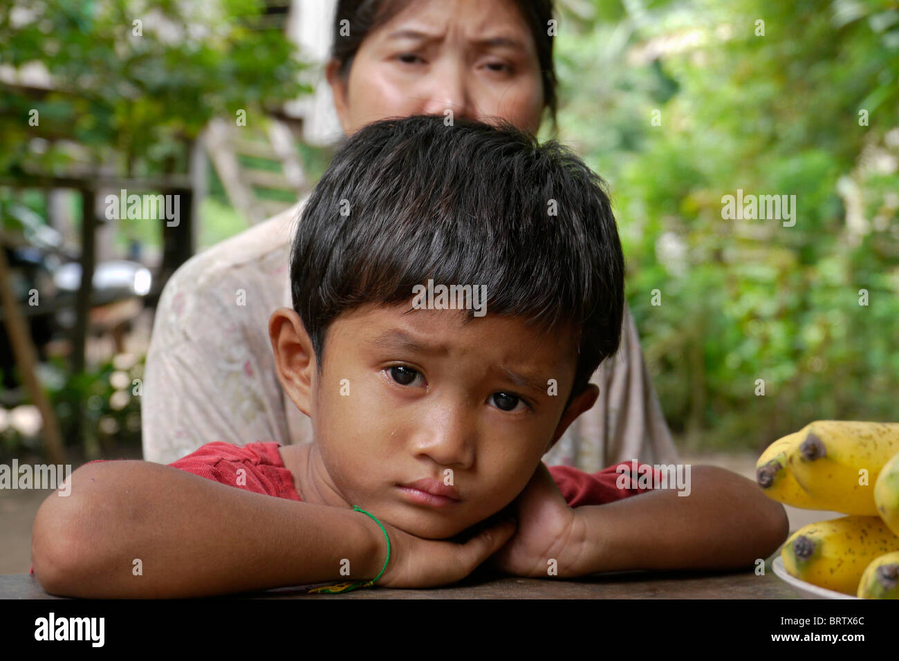 CAMBODIA Nat Sokatt (4), son of Sovat Komsonath and Say Choun, Ban Bung ...