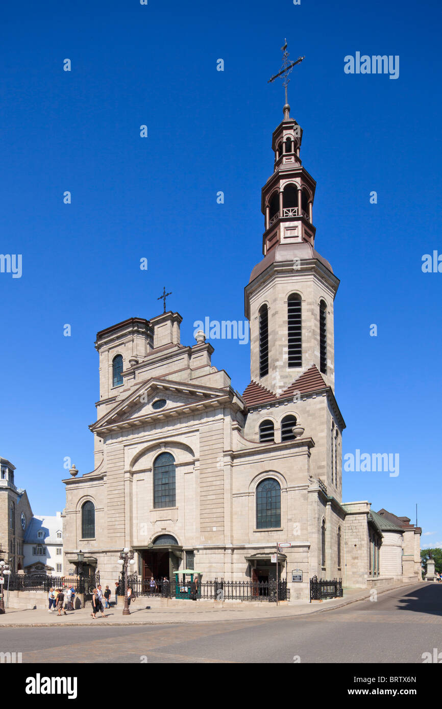 Notre Dame Cathedral Basilica, Quebec City, QC Stock Photo - Alamy