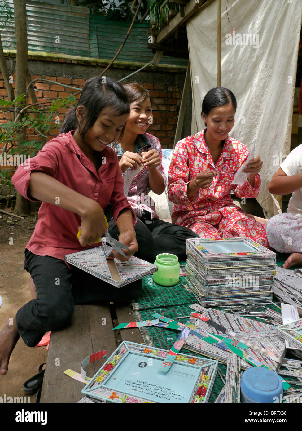 Cambodia handicrafts hi-res stock photography and images - Alamy
