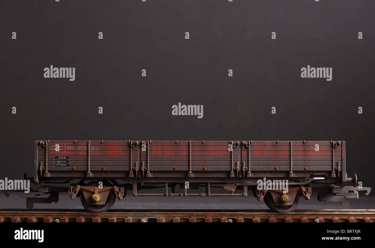 Open freight wagon hi-res stock photography and images - Alamy