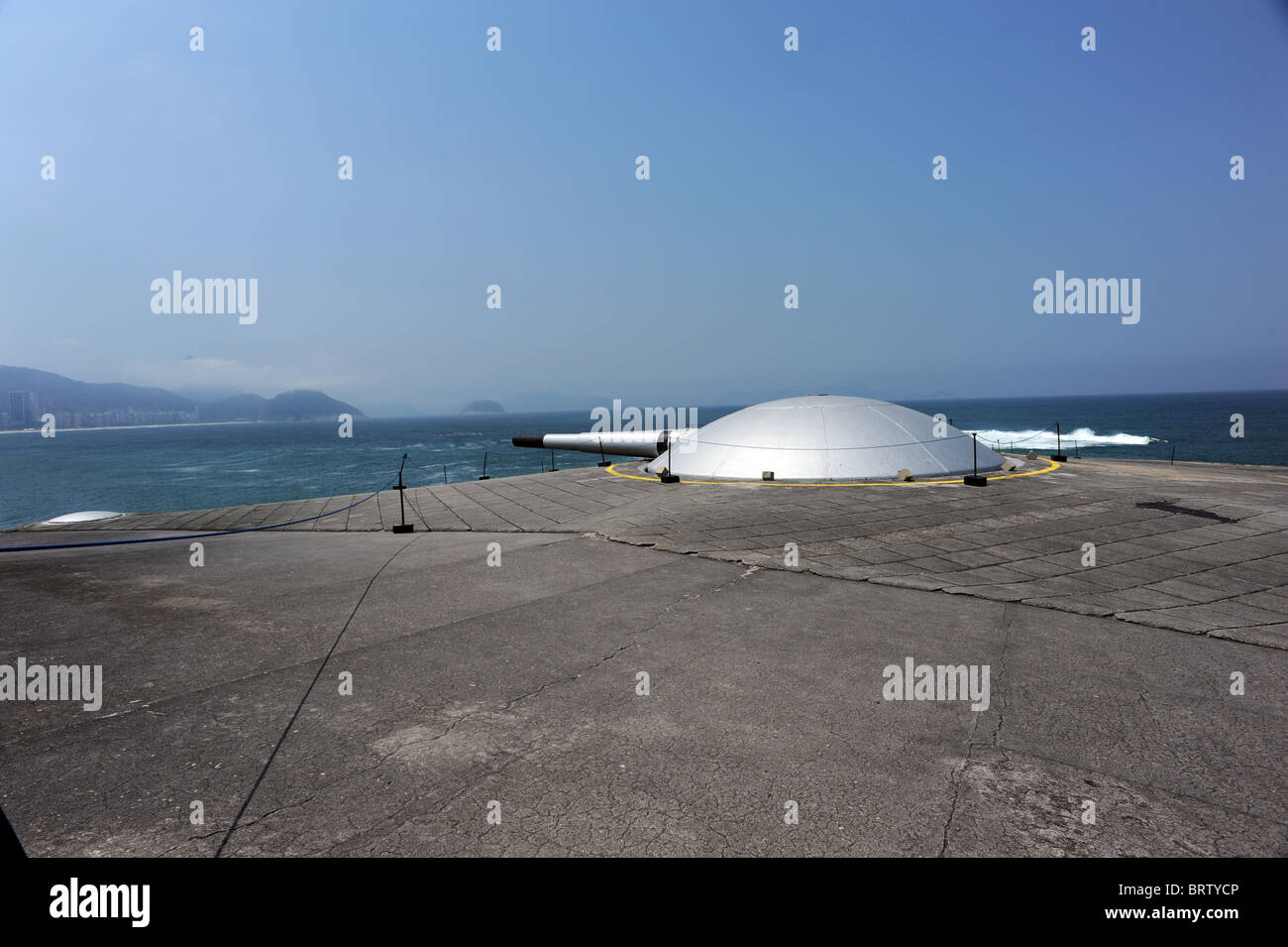 The Copacabana Fort in Rio de Janeiro Stock Photo - Alamy
