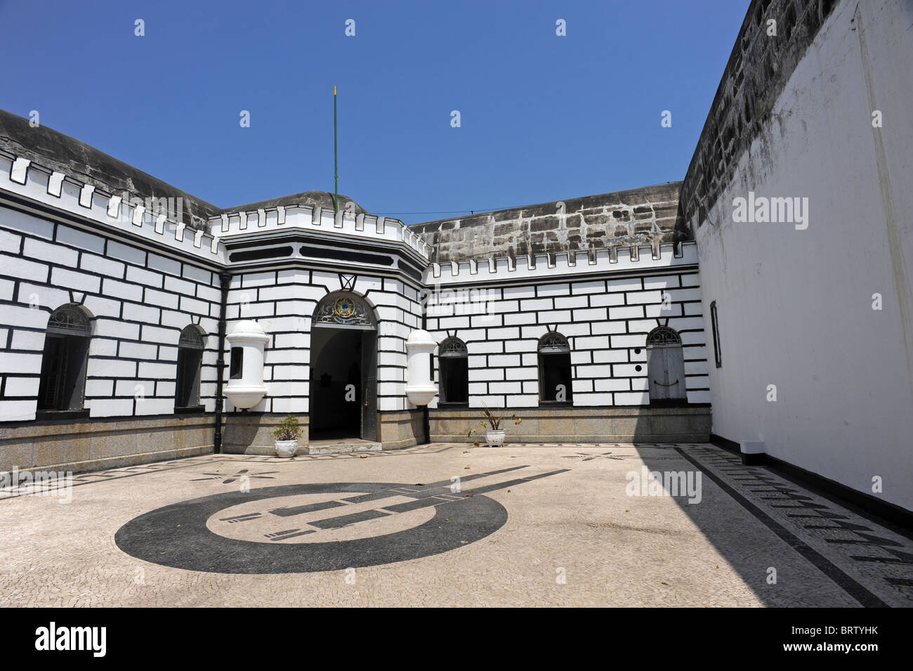 The Copacabana Fort in Rio de Janeiro Stock Photo - Alamy