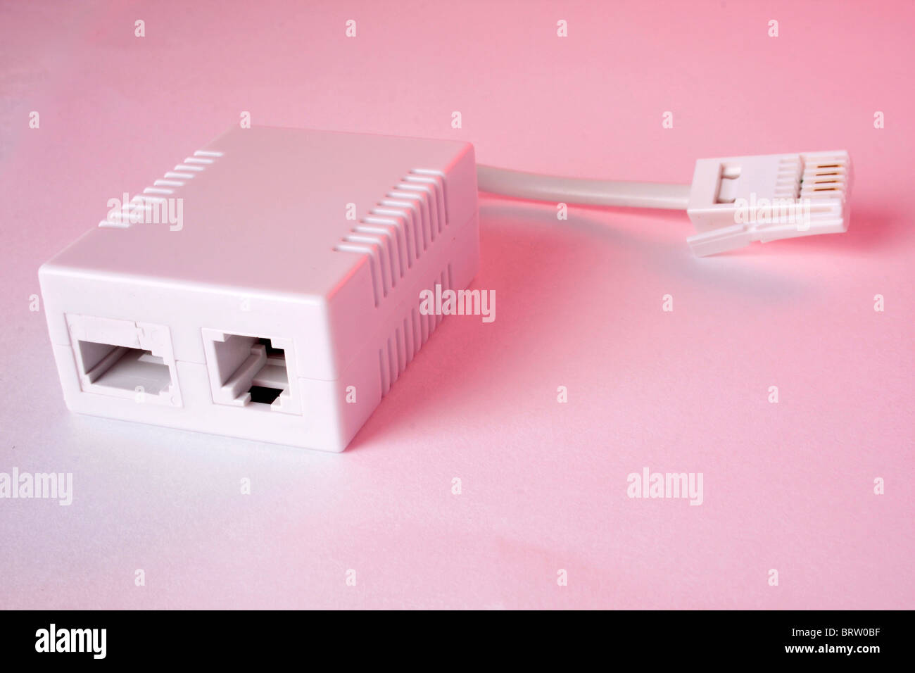 BT Broadband micro filter Stock Photo - Alamy