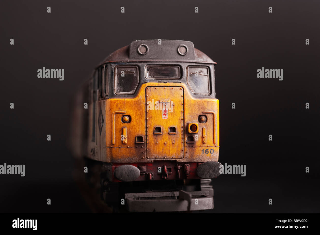 Class 31 Diesel Locomotive front view Stock Photo - Alamy