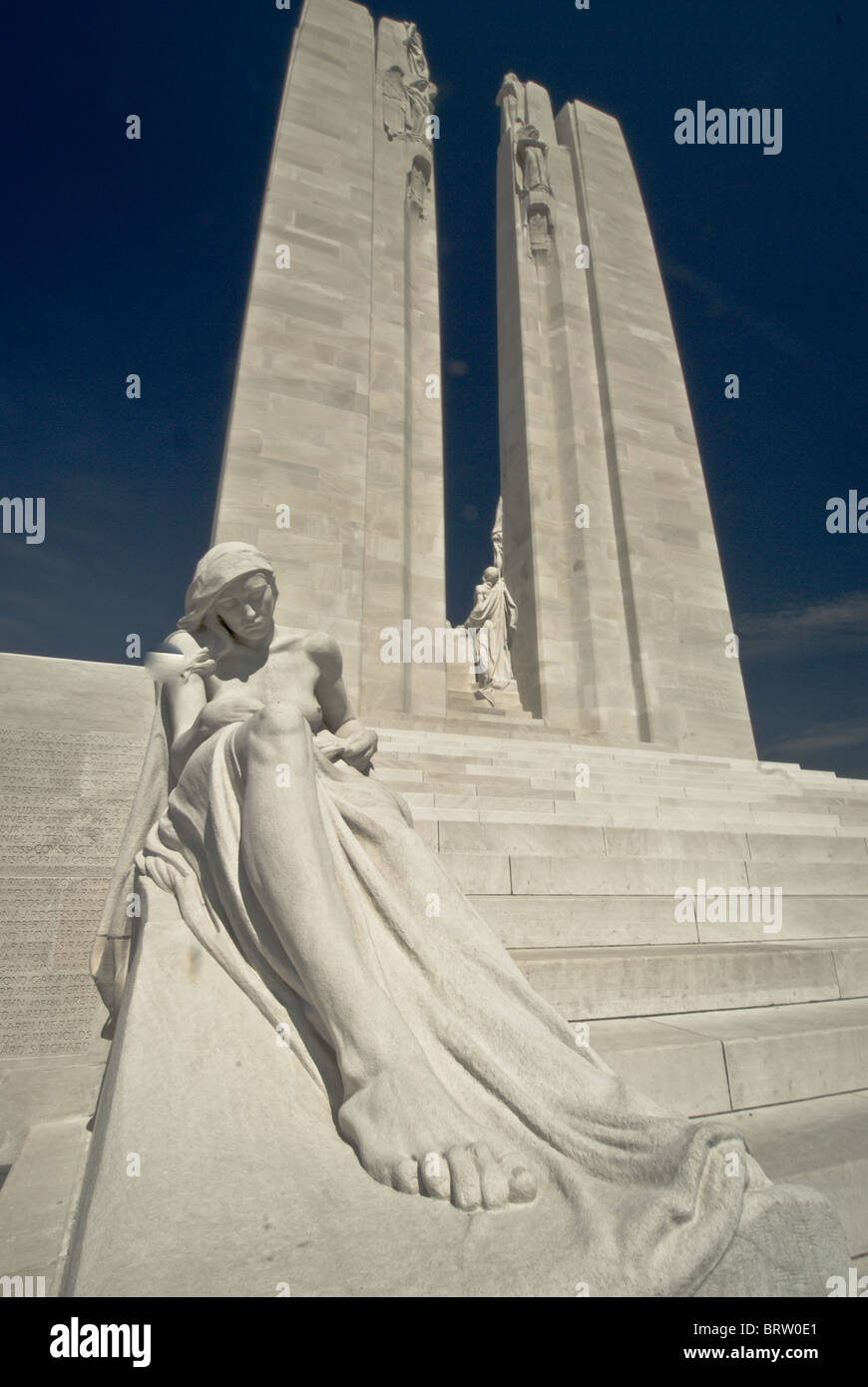 The Canadian National Vimy Memorial is a memorial site in France ...