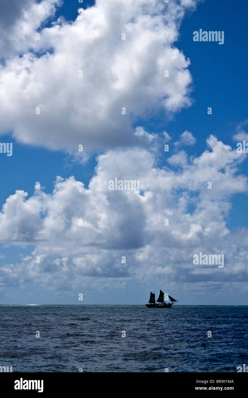 Mauritius beach view Stock Photo - Alamy