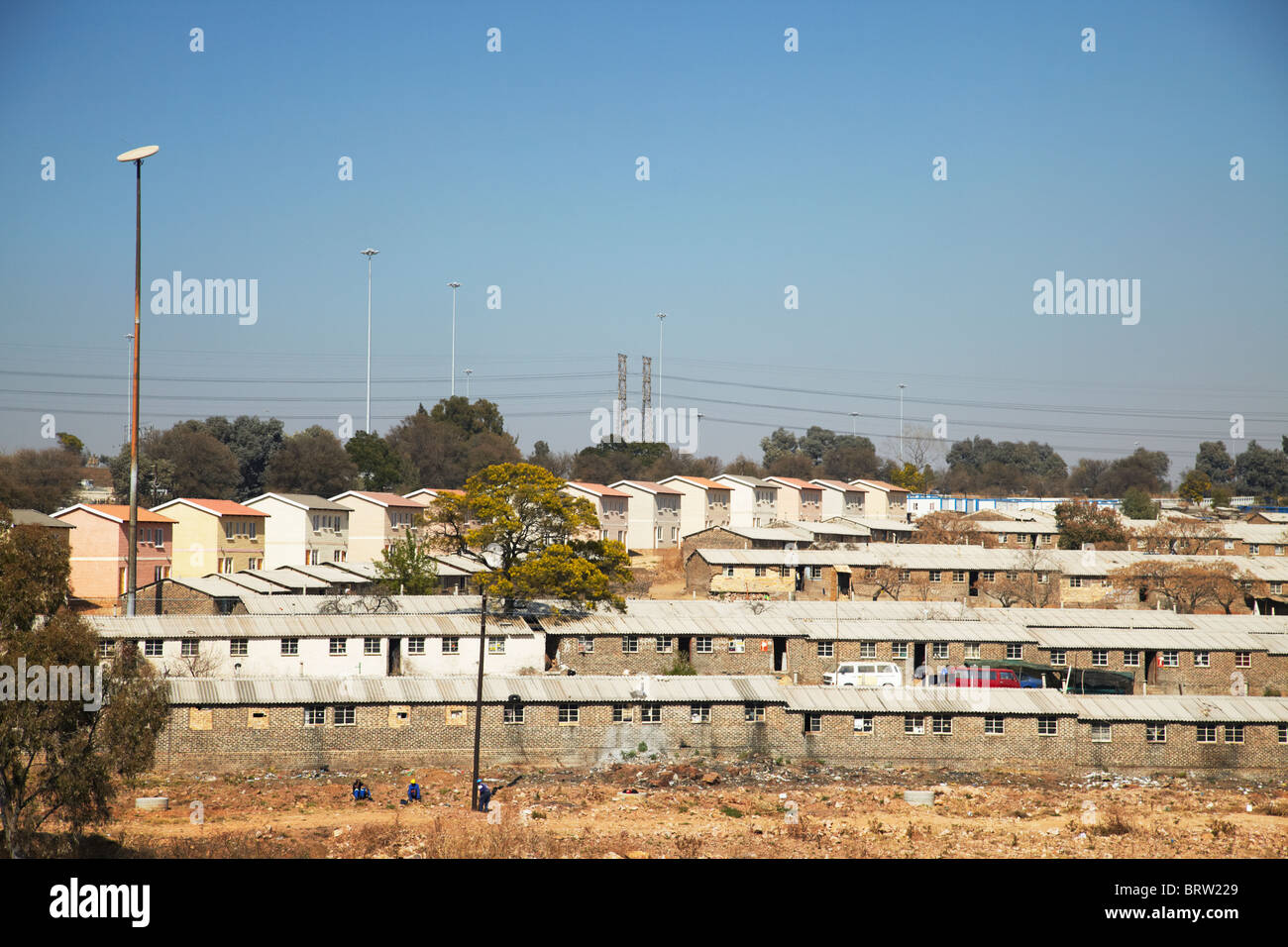 Soweto houses south africa hi-res stock photography and images - Alamy