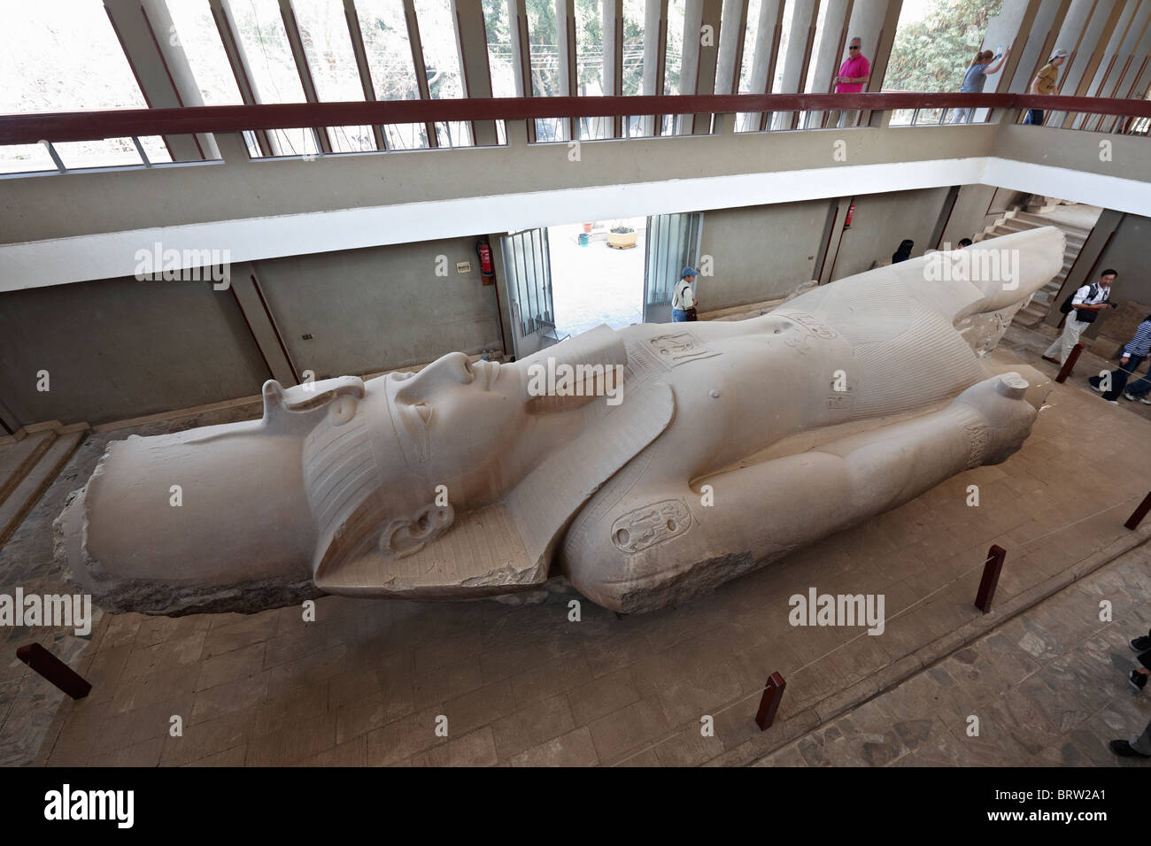 Giant statue of Ramses II, Memphis, Egypt, Arabia, Africa Stock Photo ...