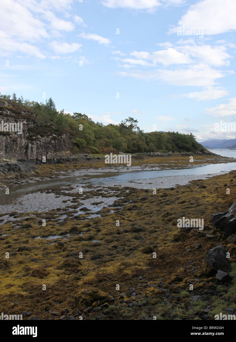 Loch Carron Scotland October 2010 Stock Photo - Alamy