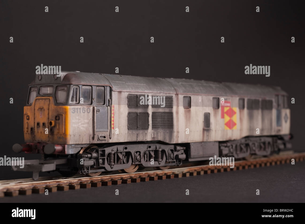 Class 31 Diesel, Trainload Freight Distribution Livery Stock Photo - Alamy