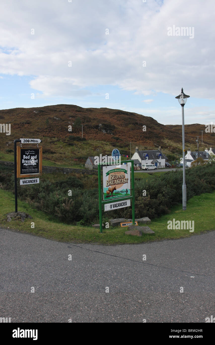 crofting village of Duirinish Scotland October 2010 Stock Photo - Alamy