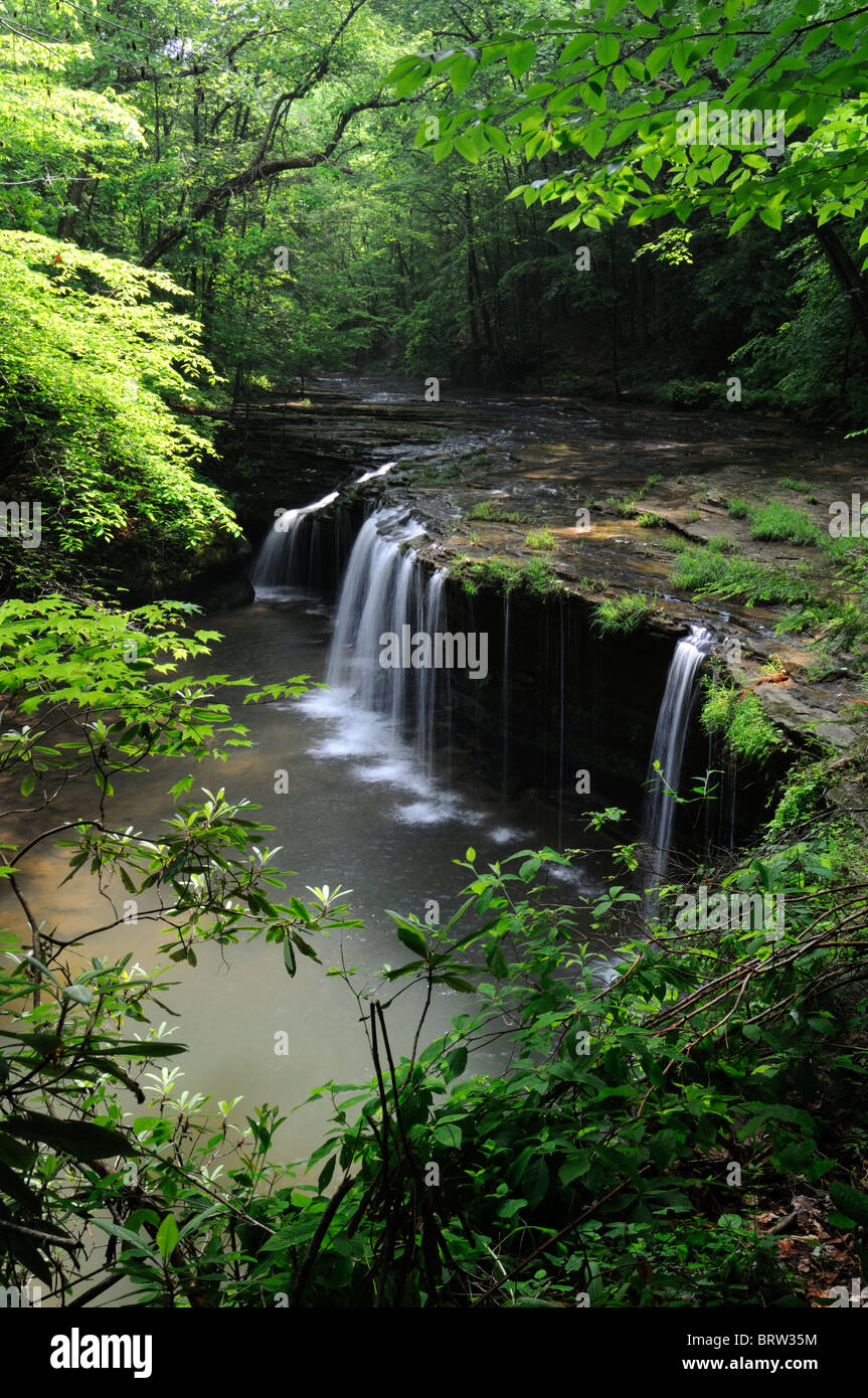 Princess falls waterfall on the lick creek trail Big South Fork ...
