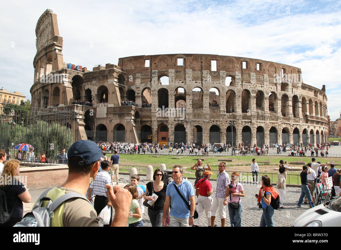 Colosseum in Rome, Italy - Famous travel destination Stock Photo - Alamy