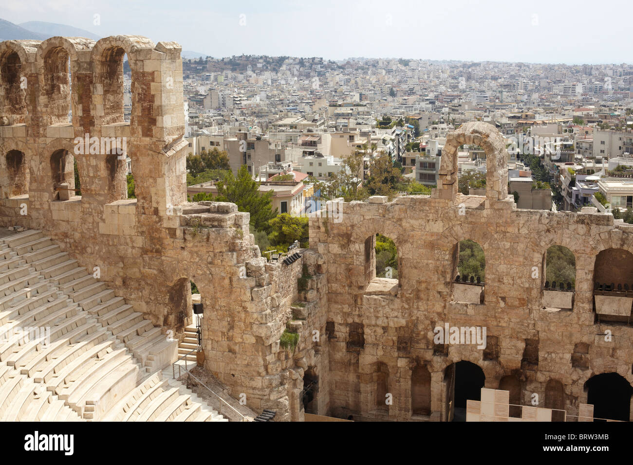 Amphitheatre acropolis athens greece hi-res stock photography and ...
