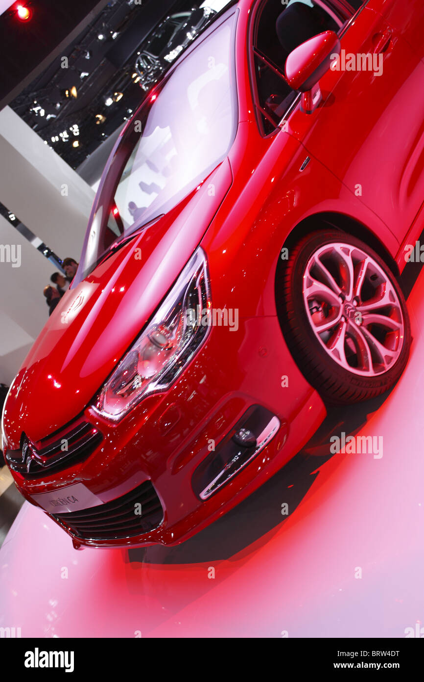 Citroën C4, Motor show, Mondial de l'automobile, Paris Stock Photo - Alamy