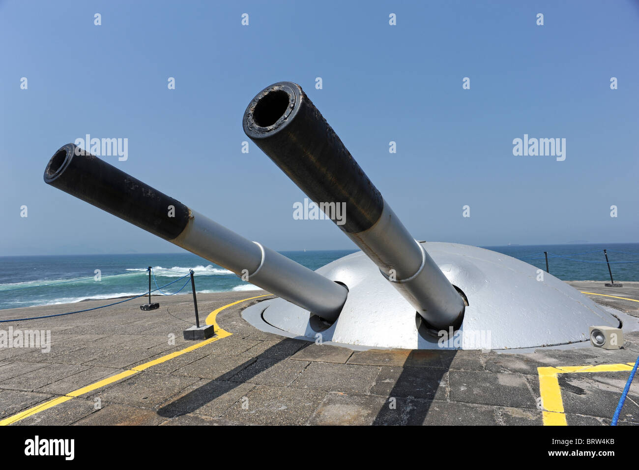 The Copacabana Fort in Rio de Janeiro Stock Photo - Alamy