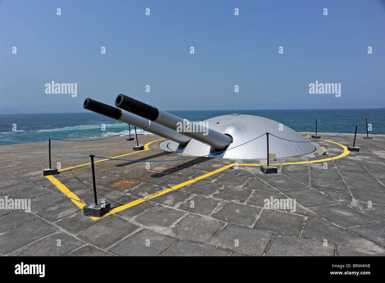 The Copacabana Fort in Rio de Janeiro Stock Photo - Alamy