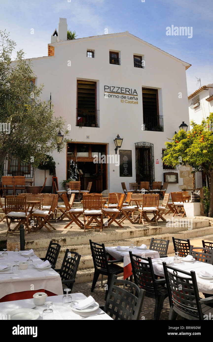 Altea spain cafe restaurant hi-res stock photography and images - Alamy