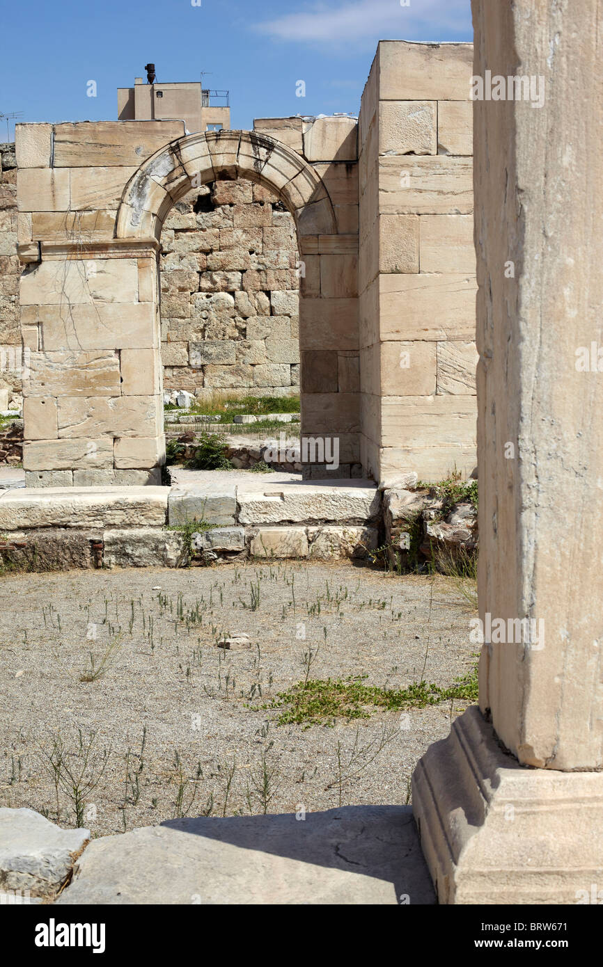 Hadrians library athens greece hi-res stock photography and images - Alamy