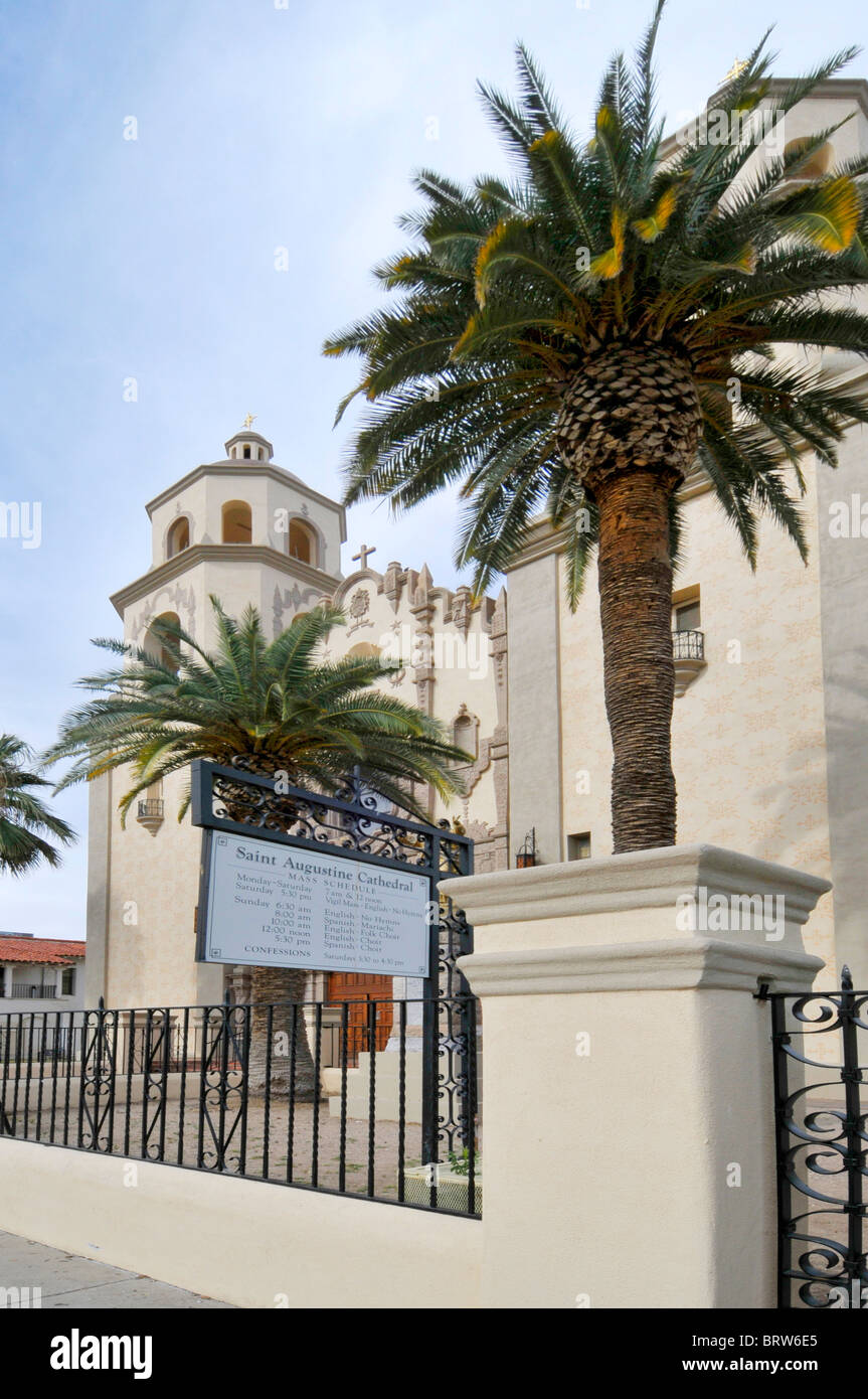 St. Augustine Cathedral Downtown Tucson Arizona Stock Photo - Alamy