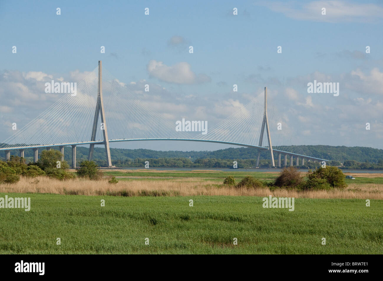 France, Normandy, La Havre. Normandy Bridge Stock Photo - Alamy