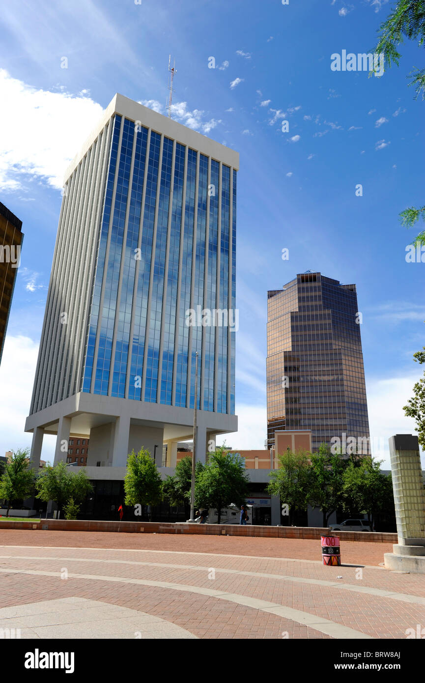 Cityscape Downtown Tucson Arizona Stock Photo - Alamy
