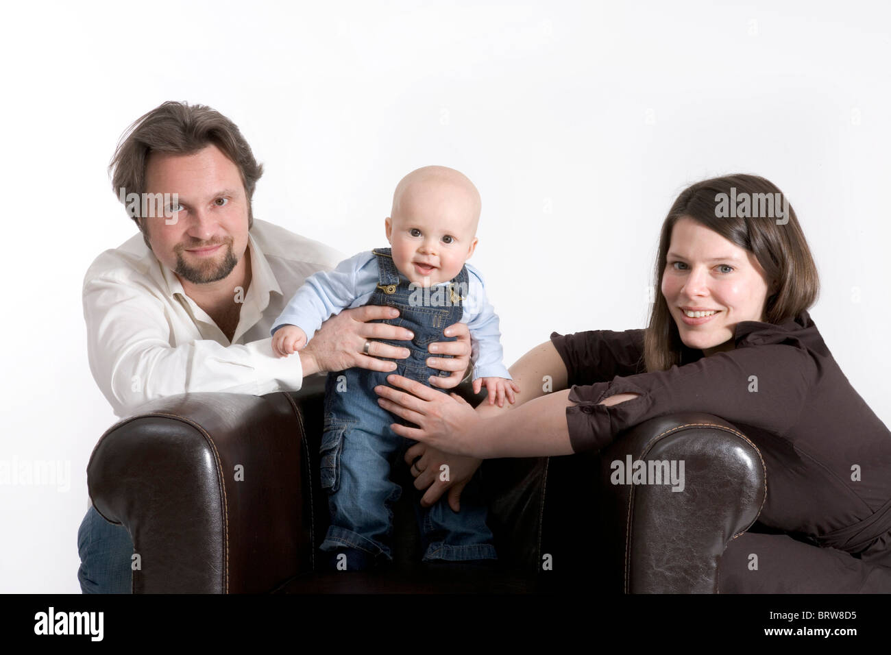 Nuclear family portraits hi-res stock photography and images - Alamy