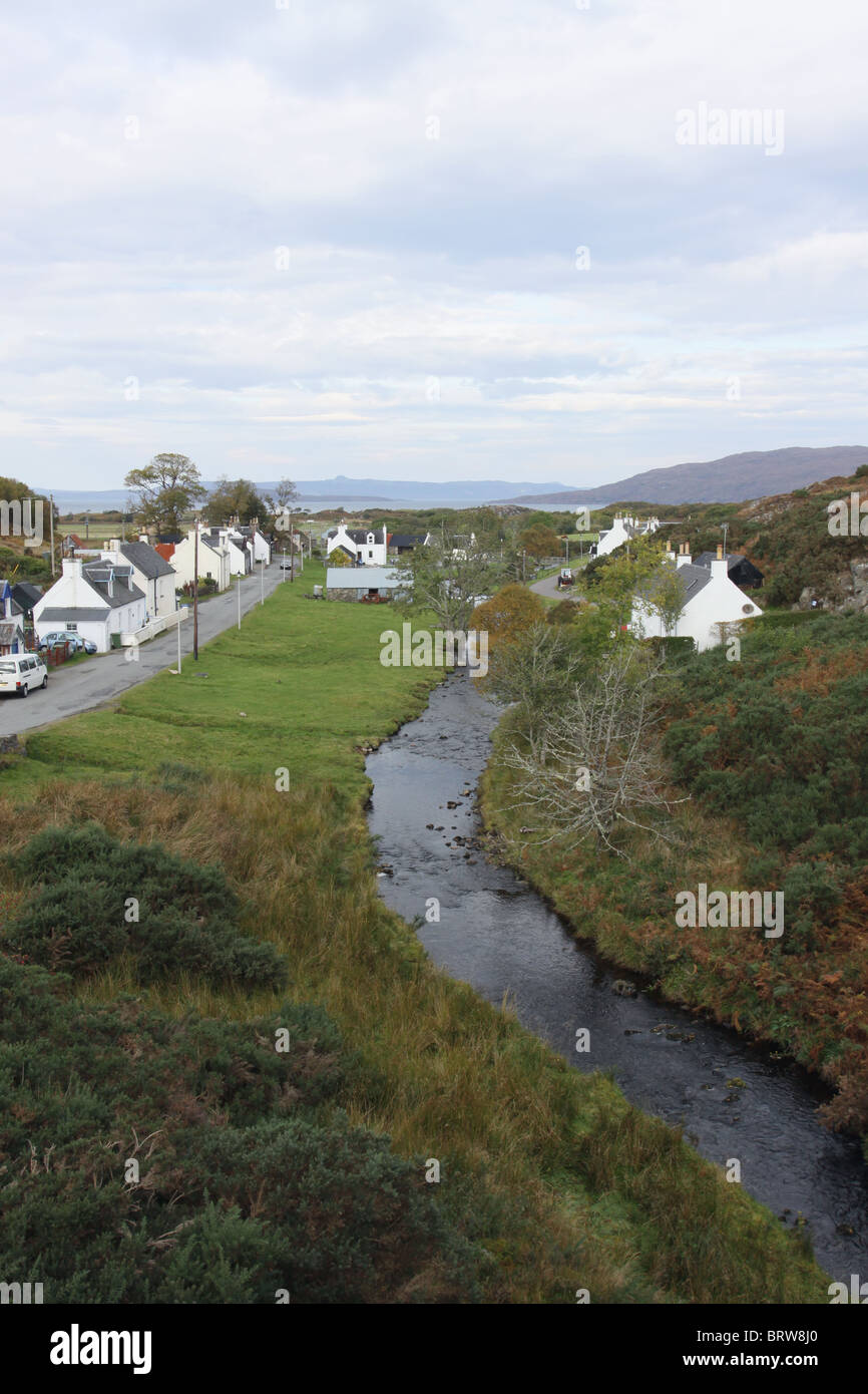 crofting village of Duirinish Scotland October 2010 Stock Photo - Alamy