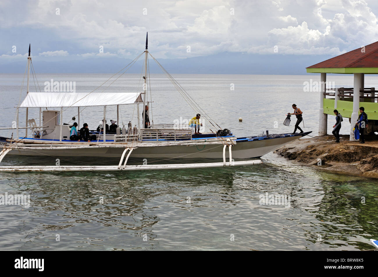 Diving Trip Moalboal Cebu Province Philippines Stock Photo - Alamy