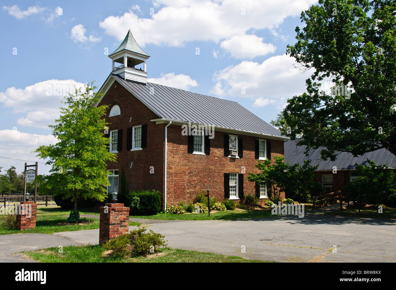 Unison United Methodist Church, Unison, Loudoun County, Virginia Stock ...